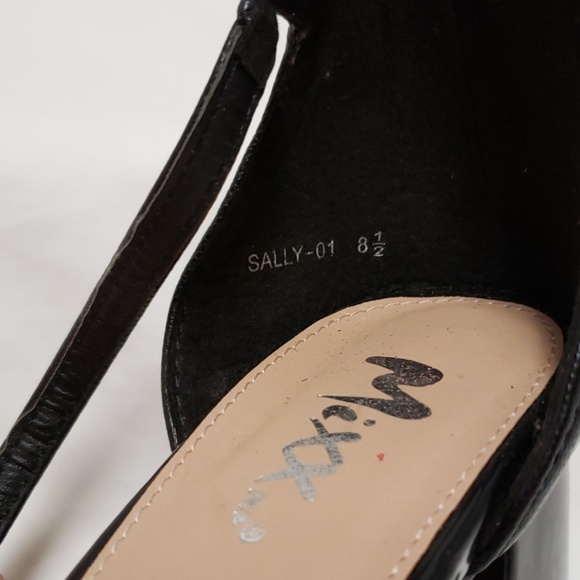 Mixx Shuz | Shoes | Mixx Shuz Sally Block Heel Shoes | Poshmark